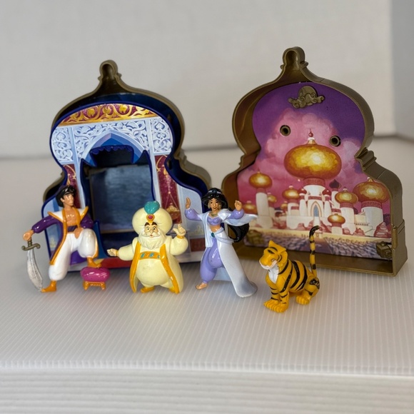 Disney | Toys | Disney Aladdin Once Upon A Time Playset Figures Jasmine ...